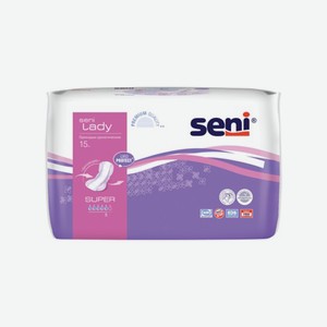 Урологические прокладки Seni Lady Plus, 15 шт. в магазине Ашан - цена ...