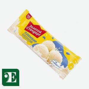 Мороженое Золотой стандарт пломбир классический 400 г в магазине Магнит ...