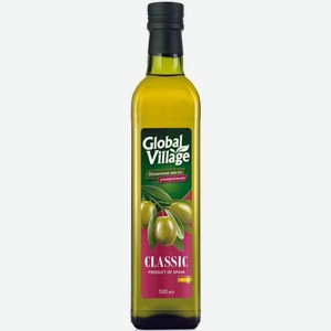Масло оливковое Global Village Classic для жарки в магазине Пятёрочка ...