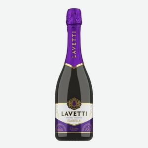 Вино игристое Lavetti Isabella красное полусладкое 750 мл Россия - где ...